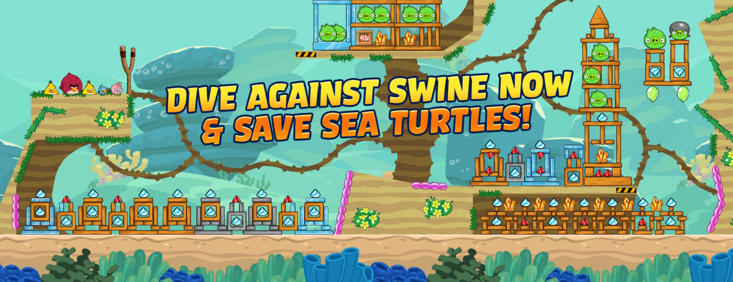 Dive Against Swine To Save Sea Turtle Hatchlings! - Red's Club